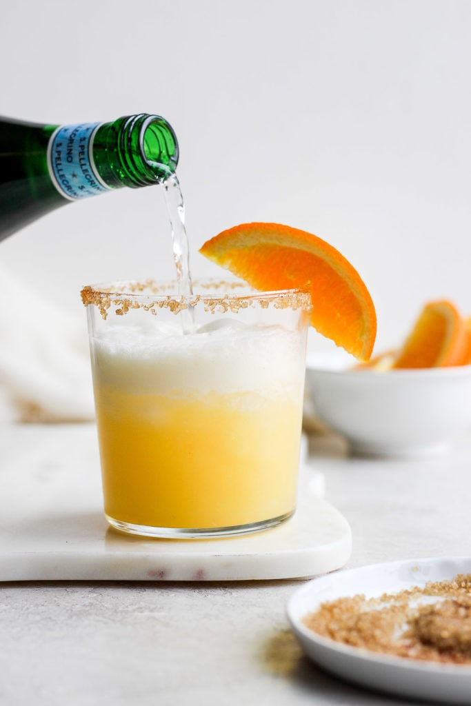 Orange Creamsicle Cocktail w Egg Whites Fit Foodie Finds orange-creamsicle-cocktail-w-egg-whites-fit-foodie-finds