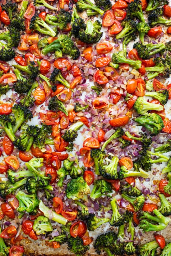 Orzo Pasta Salad With Roasted Veggies Fit Foodie Finds